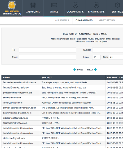 MailWasher Enterprise Server | Firetrust